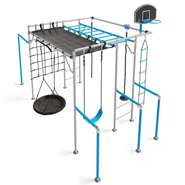 The Adventurer Climbing Frame | Monkey Bars | Growplay Monkey Bars ...