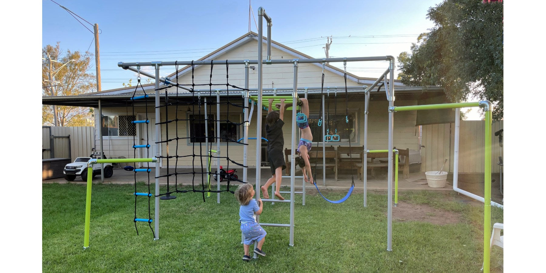 Fireman Pole for Monkey Bars | Monkey Bar Fireman Pole | Accessories ...