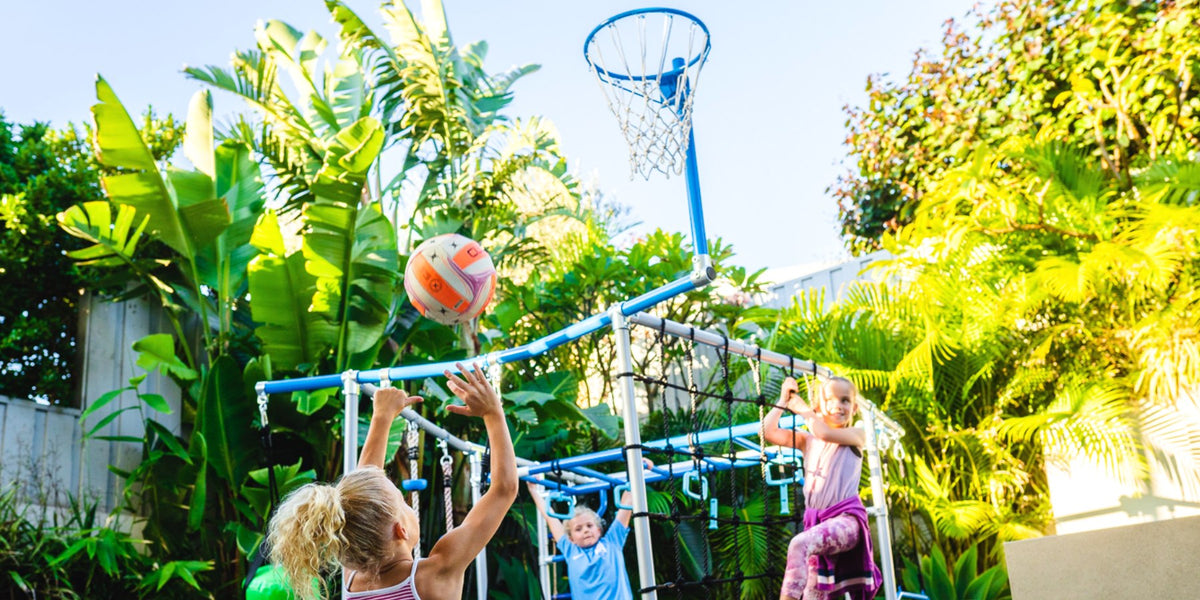 Netball Ring for Monkey Bars | Monkey Bar Netball Ring | Accessories ...