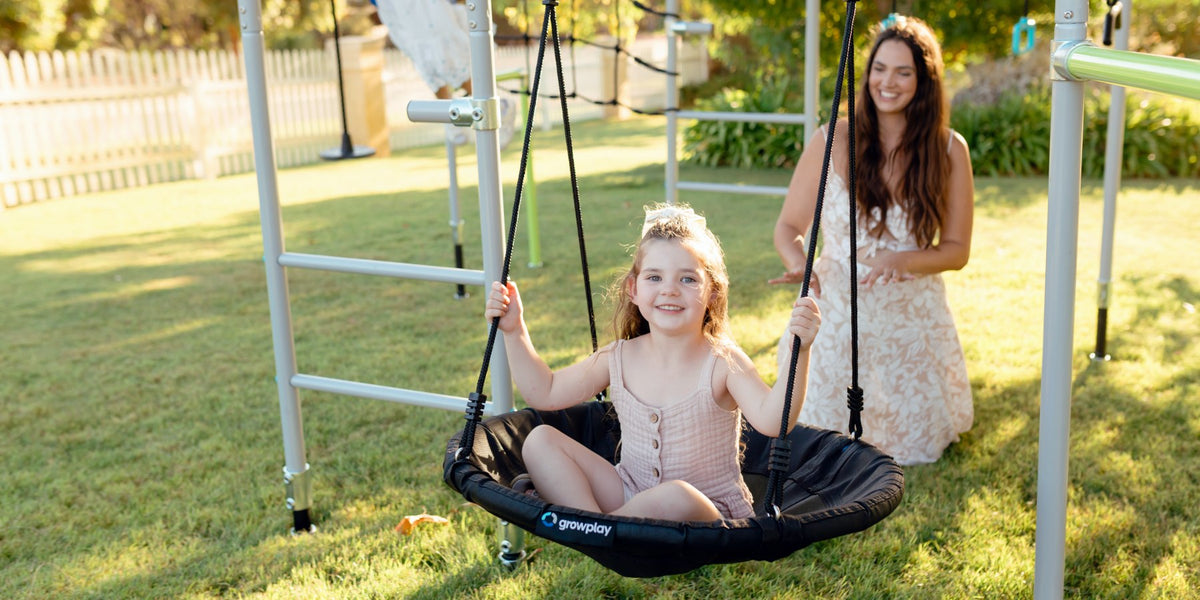 Net Swing for Monkey Bars | Monkey Bar Net Swing | Accessories ...