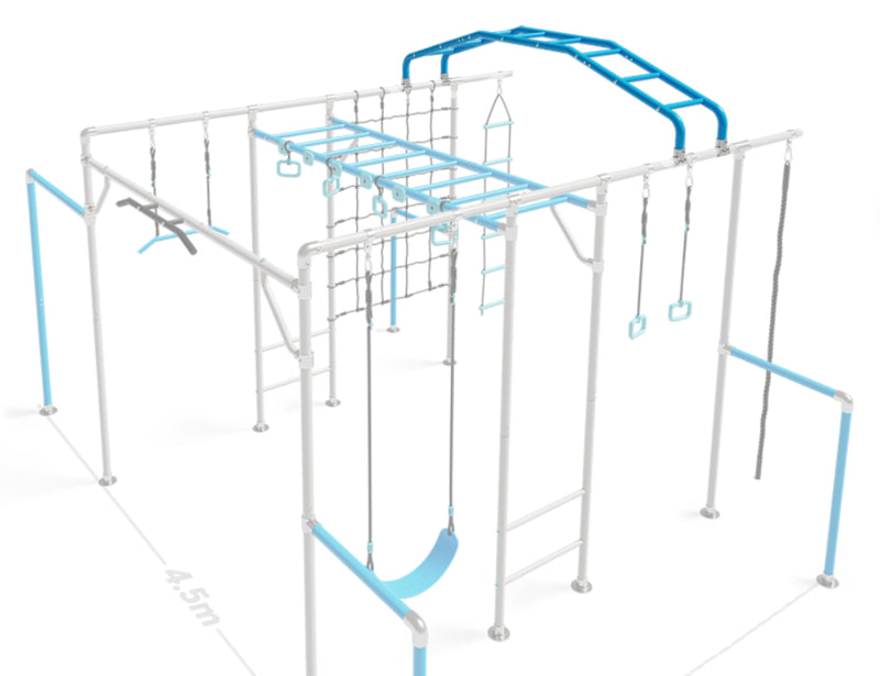 Monkey Bridge for Monkey Bars | Monkey Bar Accessories - Growplay ...