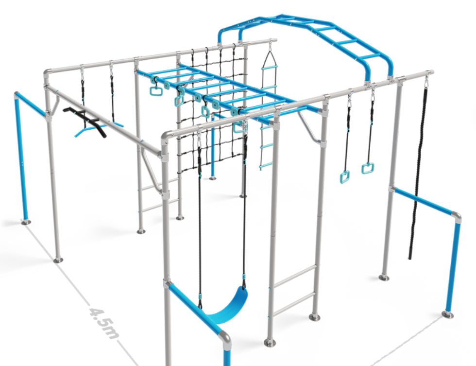 Monkey Bridge for Monkey Bars | Monkey Bar Accessories - Growplay ...