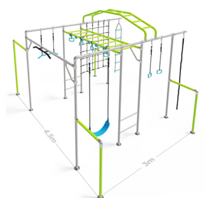 Monkey Bridge for Monkey Bars | Monkey Bar Accessories - Growplay ...