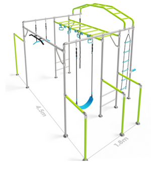 Monkey Bridge for Monkey Bars | Monkey Bar Accessories - Growplay ...