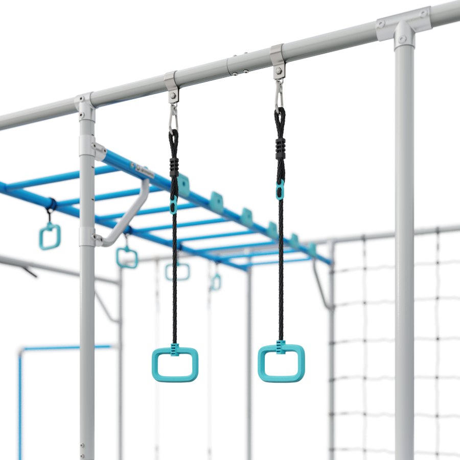 Adjustable Gymnast Rings for Monkey Bars | Monkey Bar Accessories ...