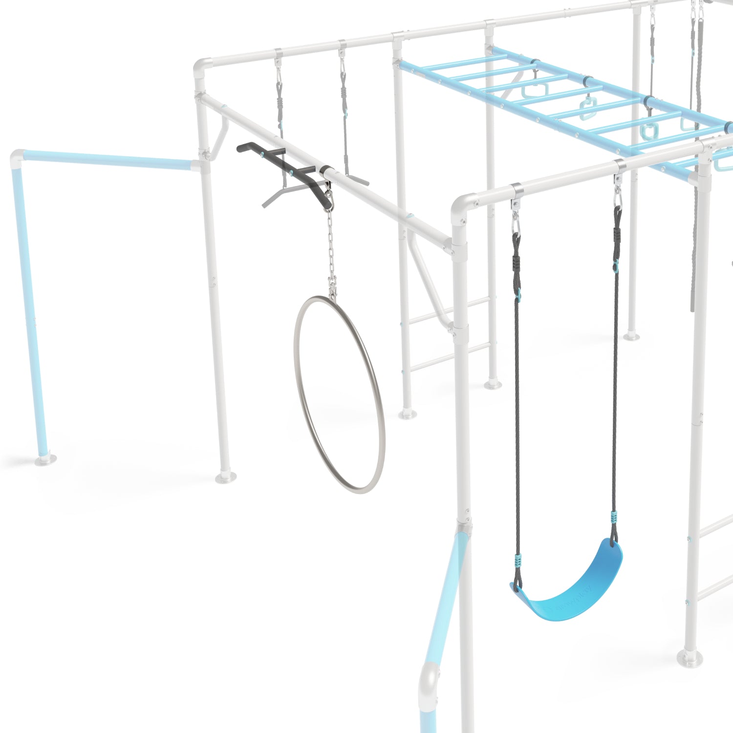 Aerial Lyra Hoop | Monkey Bar Accessories | Growplay Monkey Bars ...