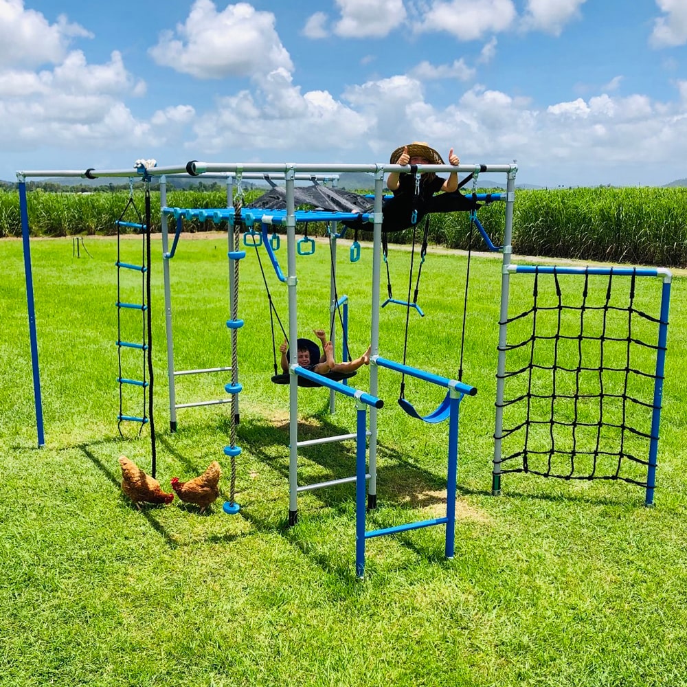 Monkey Bridge for Monkey Bars | Monkey Bar Accessories - Growplay ...