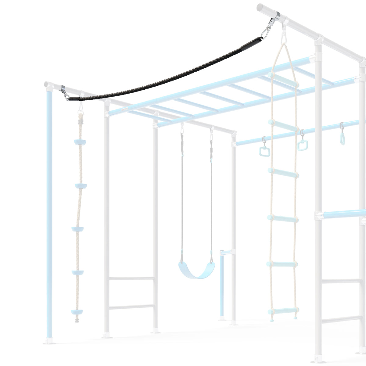 Traverse Rope for Monkey Bars | Ninja Traverse Rope | Accessories ...